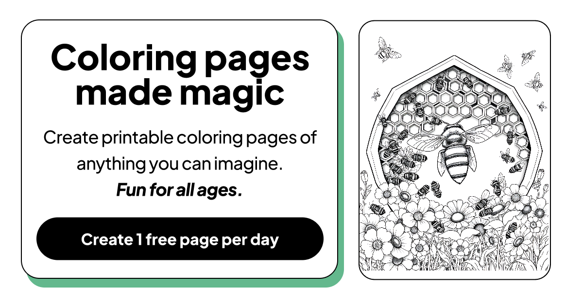 Coloring page of "A cross-section of a beehive showing bees working on ...